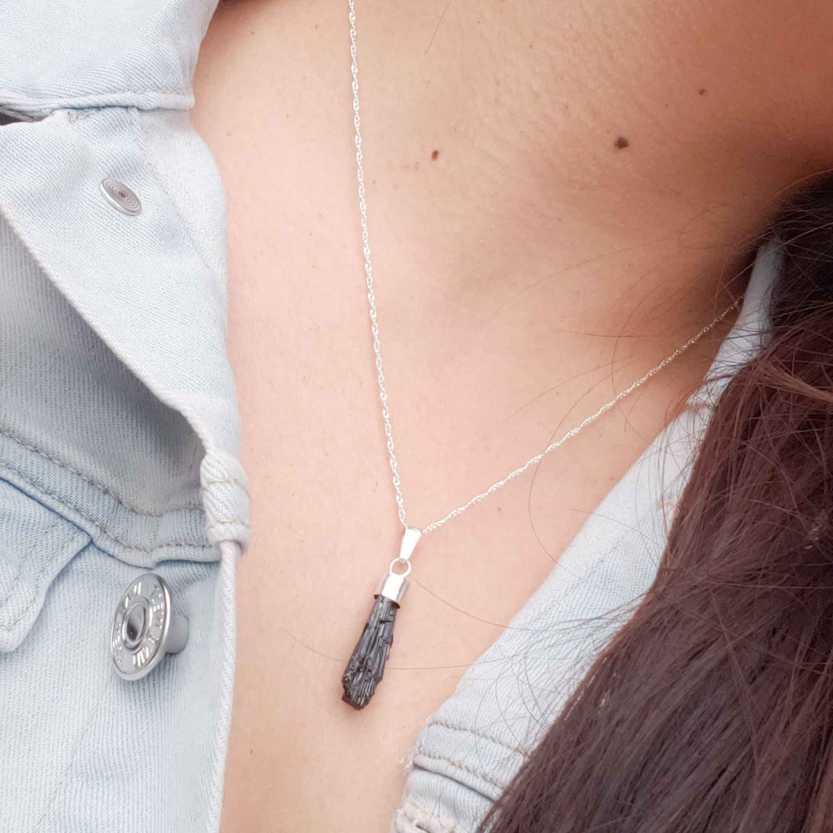 Collar Turmalina Negra – Intueri Joyas